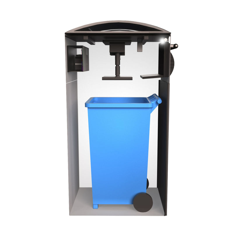 Solar Powered Compacting Bin 240L